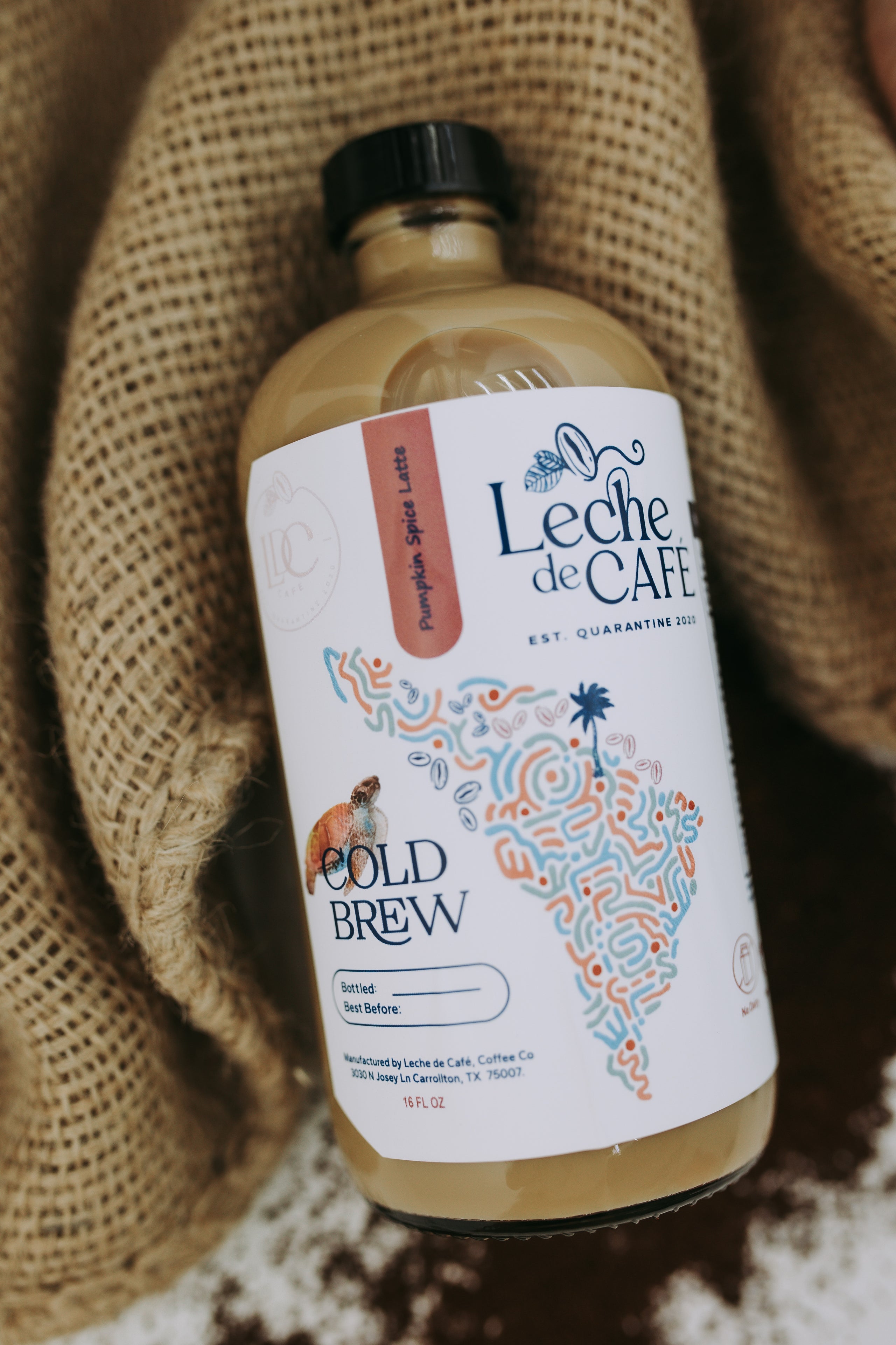 Cold Brew or latte 16 oz | LDC Mobile Coffee Bar
